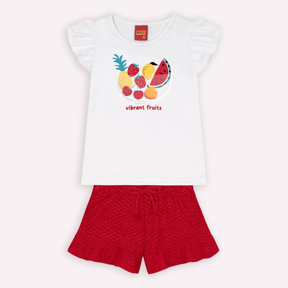 Conjunto Infantil Menina Kyly - lojauniversok