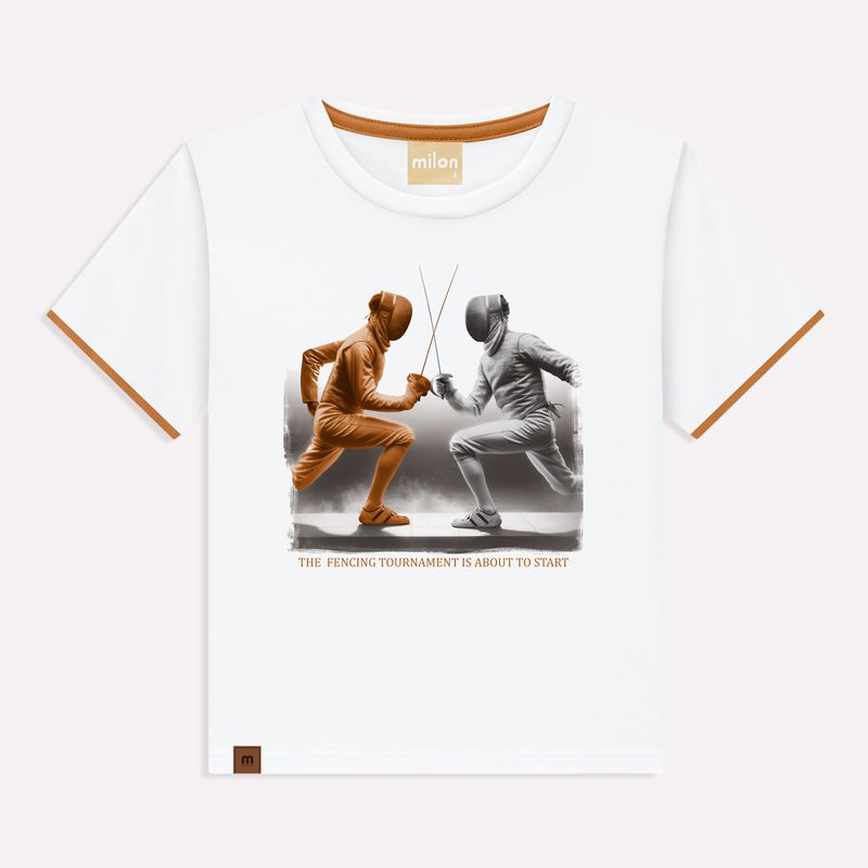 Conjunto Infantil Menino Esgrima Milon - lojamilon