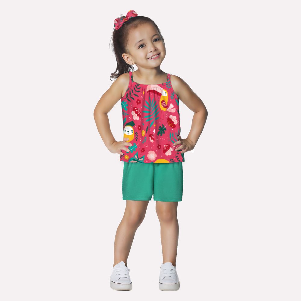 Conjunto Infantil Menina em Algodão Kyly - lojakyly