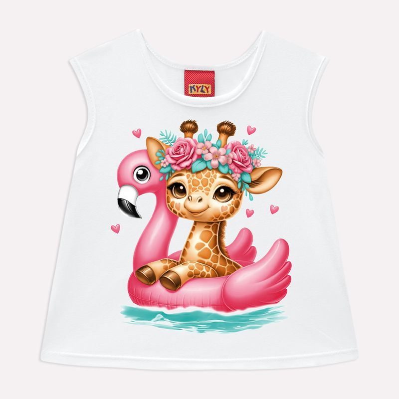 Conjunto Infantil Menina em Algodão Kyly - lojakyly